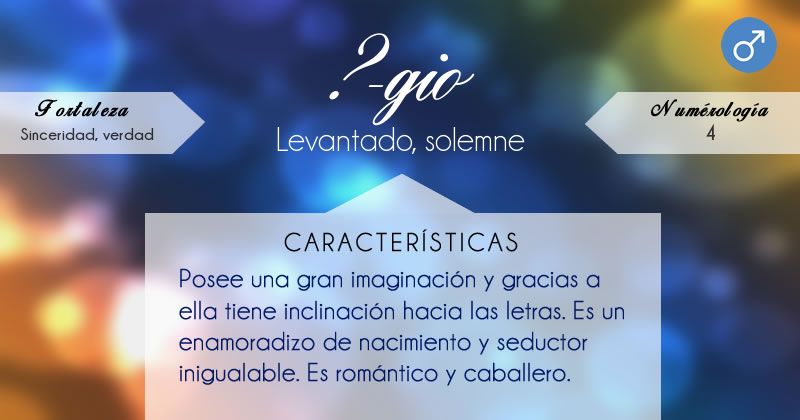 Características de las personas según su nombre - Características del ...