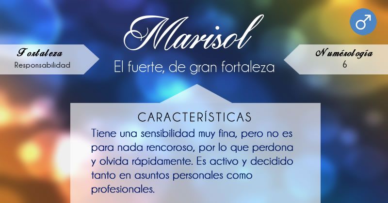 Significado Nombre Marisol NOMBRES MARAVILLOSOS PARA EL BEBÉ. SU