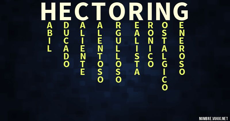 Qué significa hectoring