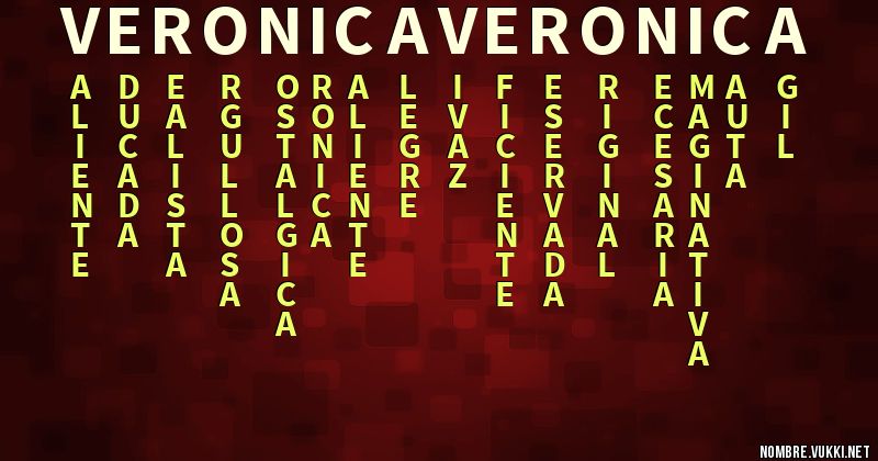 Qué significa veronicaveronica