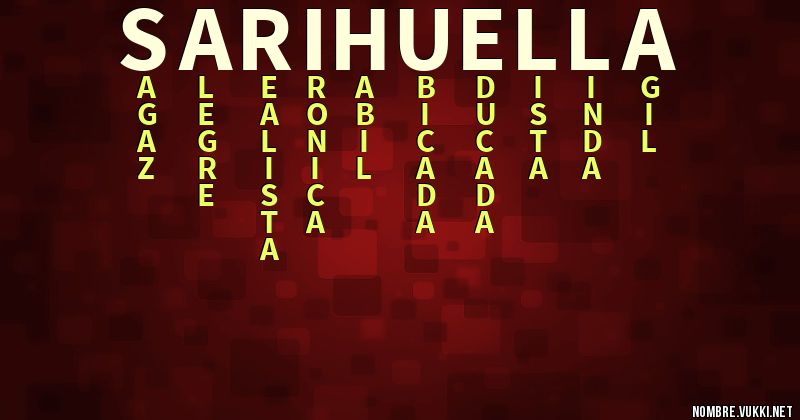 Qué significa sarihuella