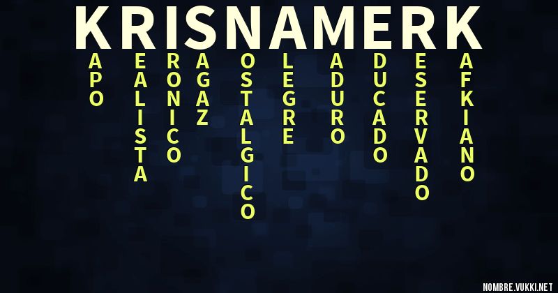 Qué significa krisnamerk