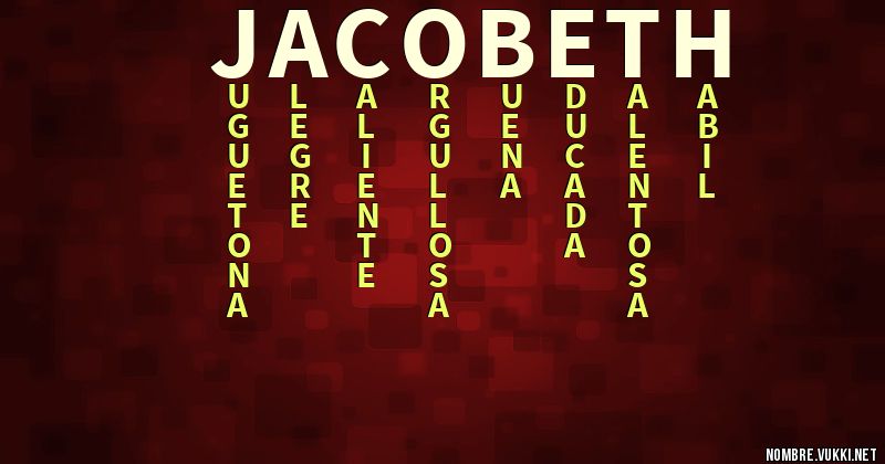 Qué significa jacobeth