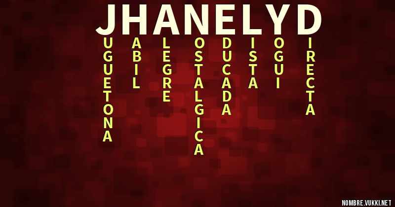 Qué significa jhanelyd