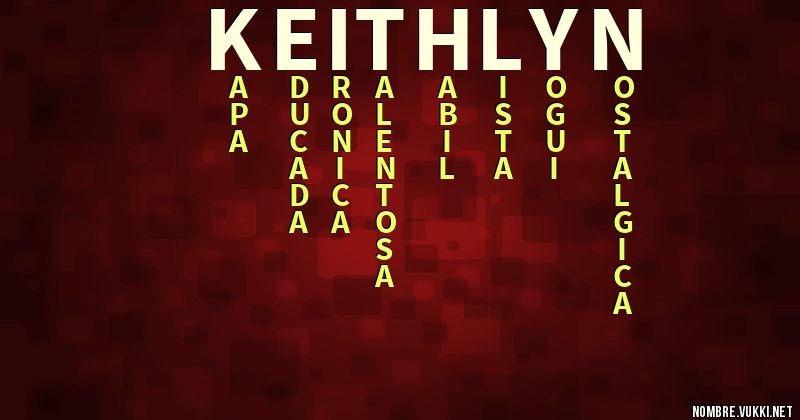 Qué significa keithlyn