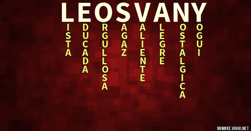 Qué significa leosvany
