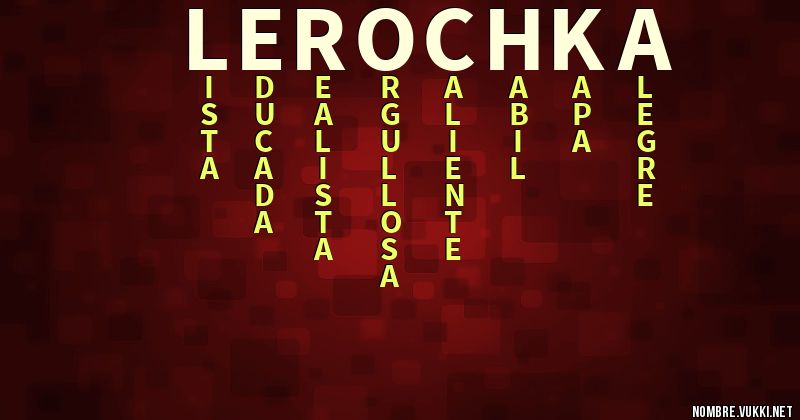 Qué significa lerochka