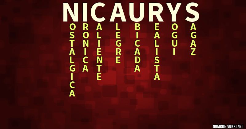 Qué significa nicaurys