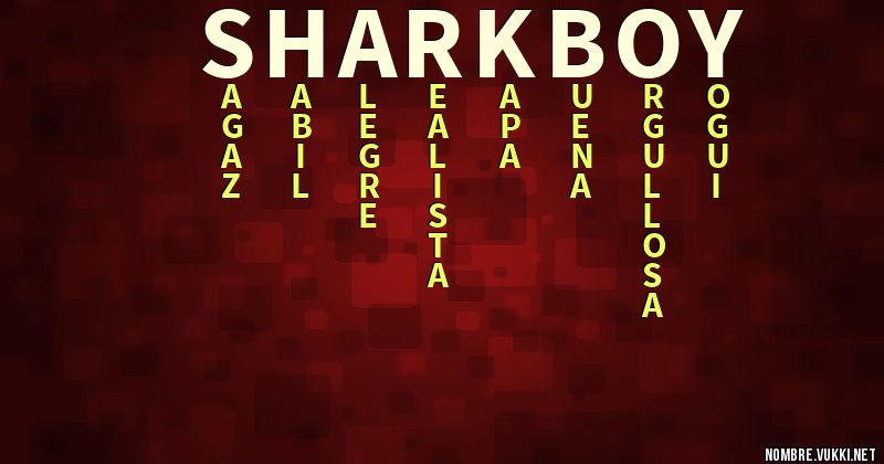 Qué significa sharkboy