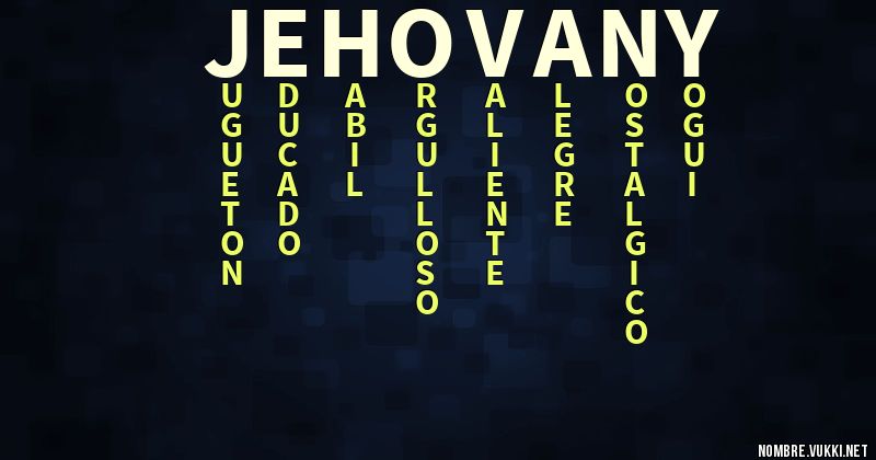 Qué significa jehovany