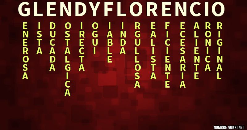 Qué significa glendyflorencio