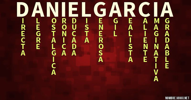 Qué significa danielgarcia