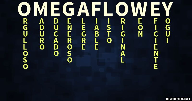 Qué significa omegaflowey