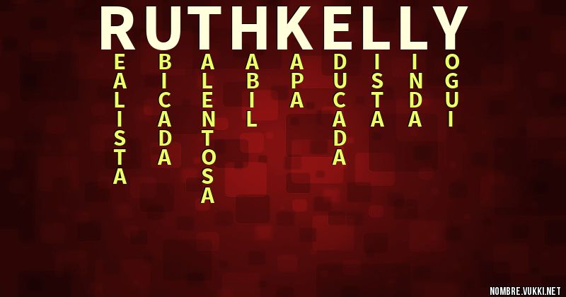 Qué significa ruthkelly