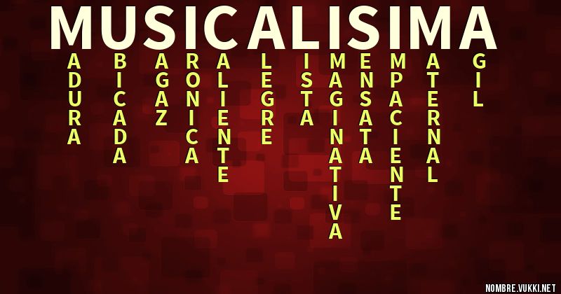 Qué significa musicalisima