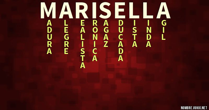 Qué significa marisella