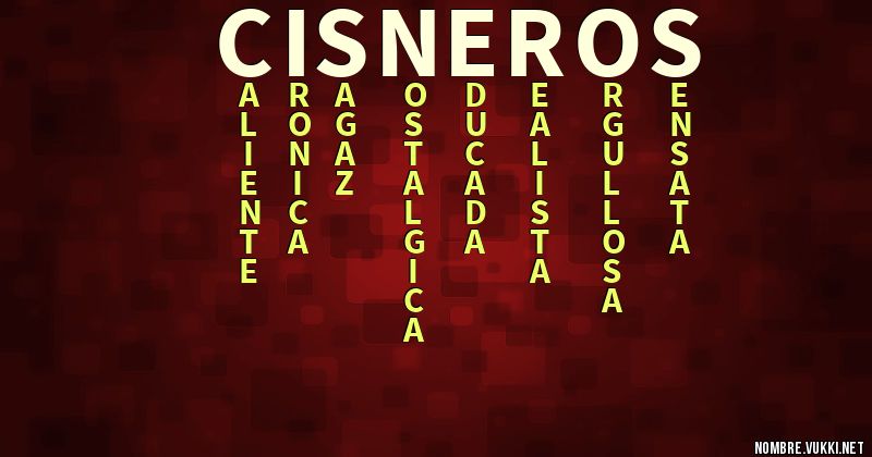 Qué significa cisneros