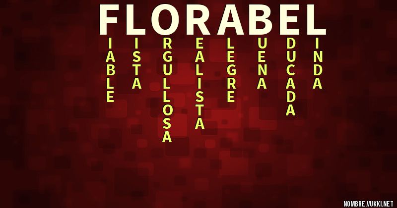 Qué significa florabel