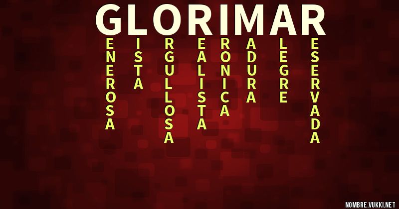 Qué significa glorimar