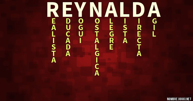 Qué significa reynalda