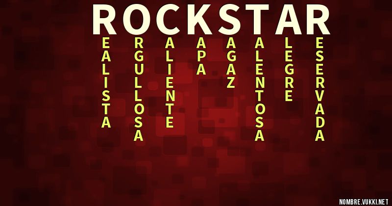 Qué significa rockstar