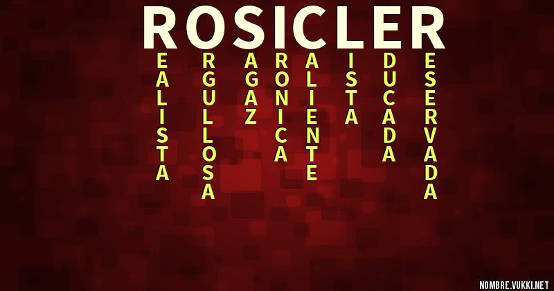 Qué significa rosicler