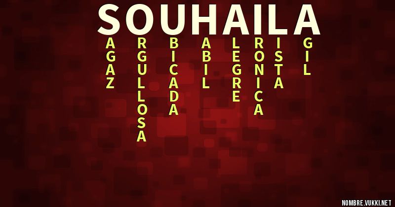 Qué significa souhaila