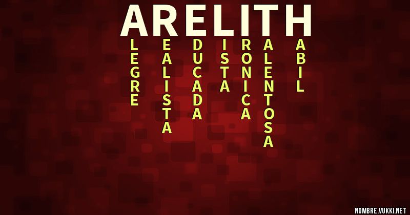 Qué significa arelith