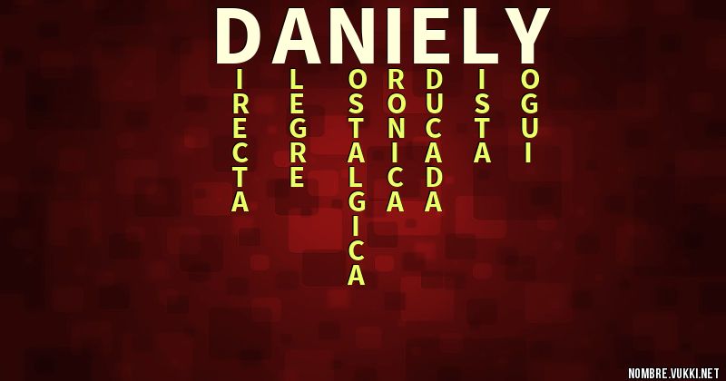 Qué significa daniely
