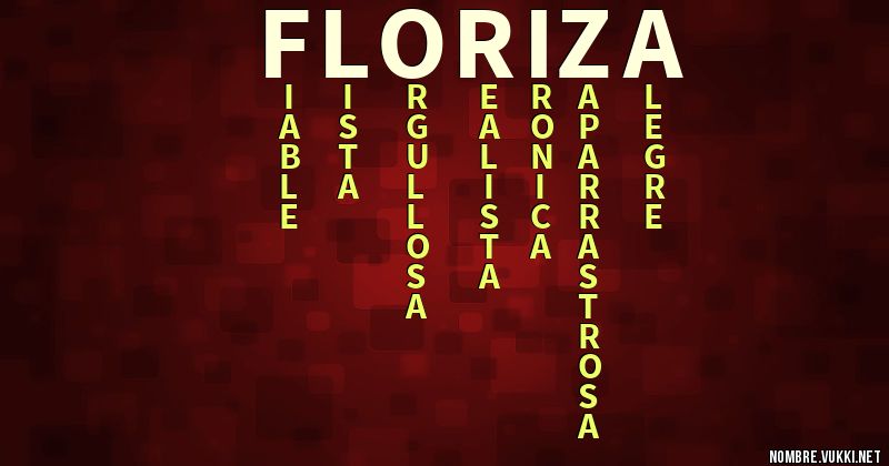 Qué significa floriza