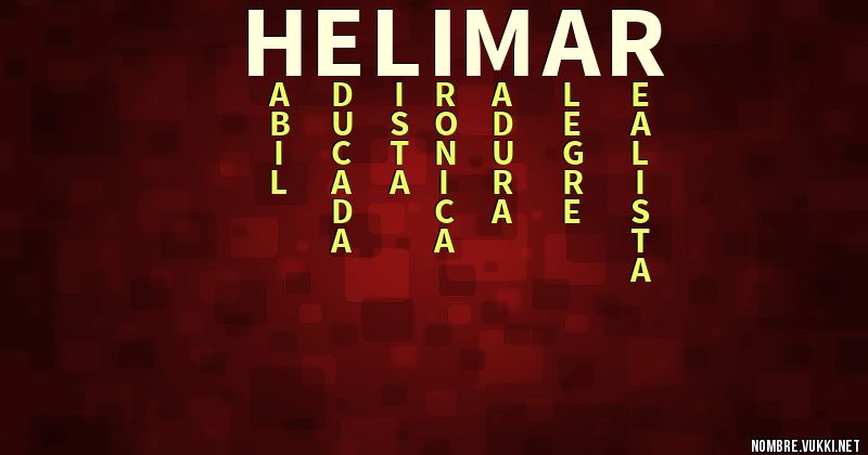Qué significa helimar