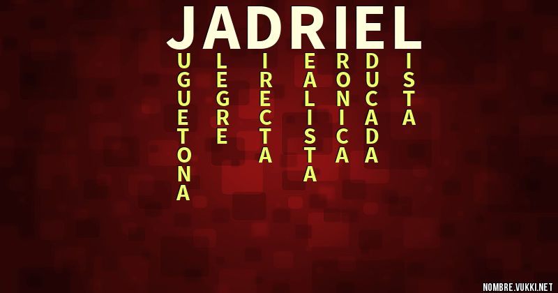 Qué significa jadriel