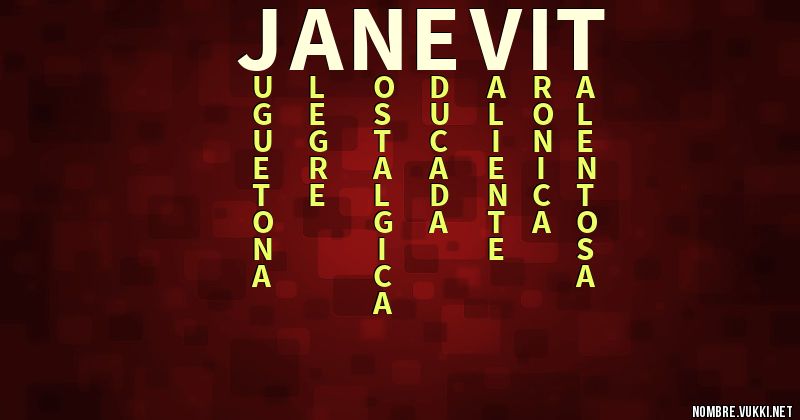 Qué significa janevit