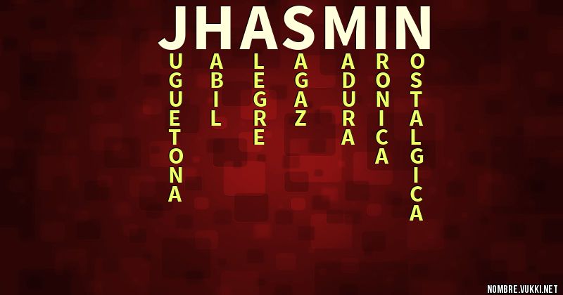 Qué significa jhasmin