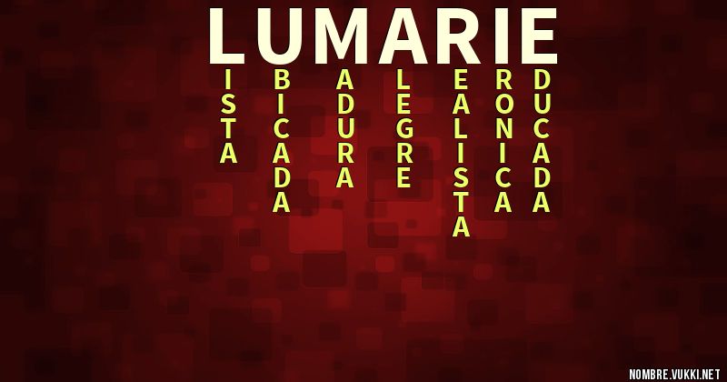 Qué significa lumarie