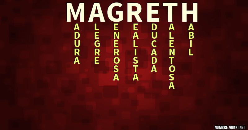 Qué significa magreth