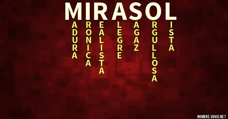 Qué significa mirasol