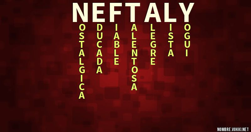 Qué significa neftaly