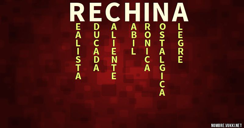 Qué significa rechina