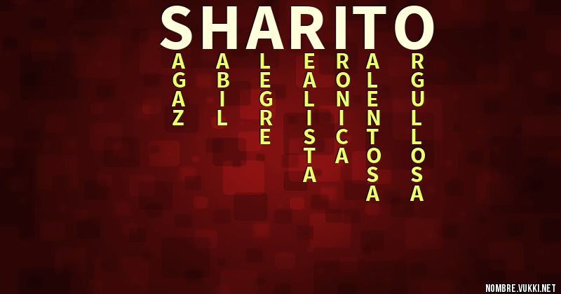 Qué significa sharito