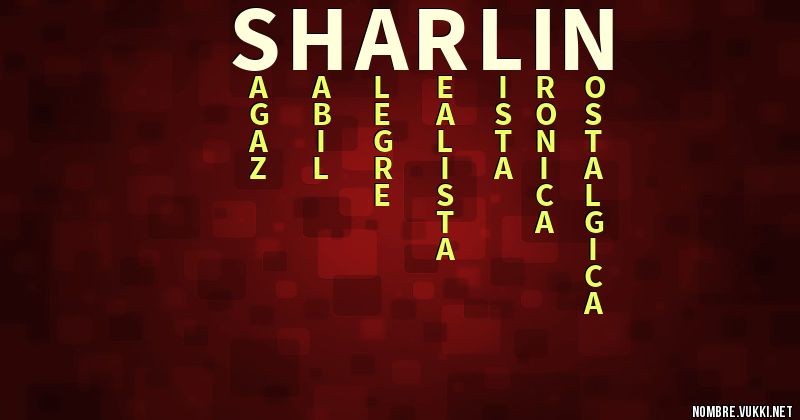 Qué significa sharlin