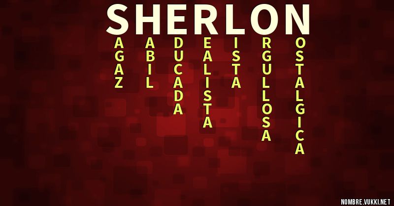 Qué significa sherlon