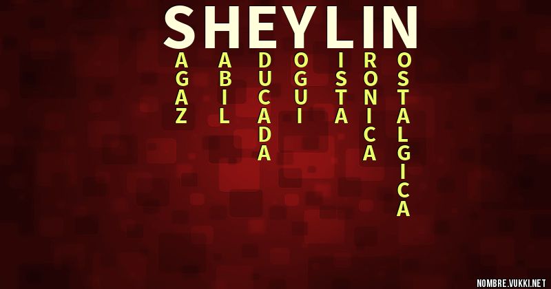 Qué significa sheylin
