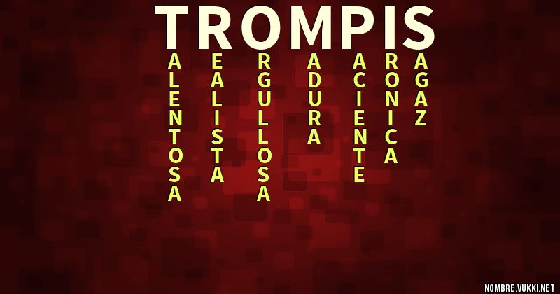 Qué significa trompis