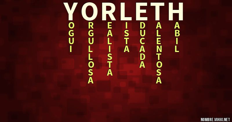 Qué significa yorleth