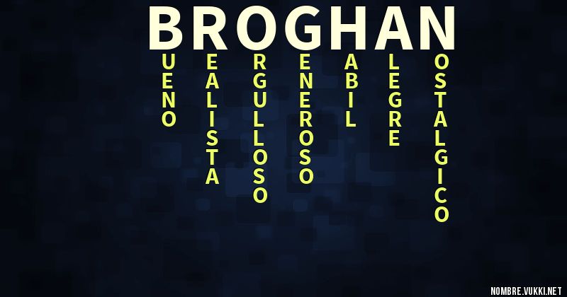 Qué significa broghan