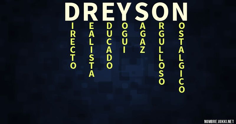 Qué significa dreyson