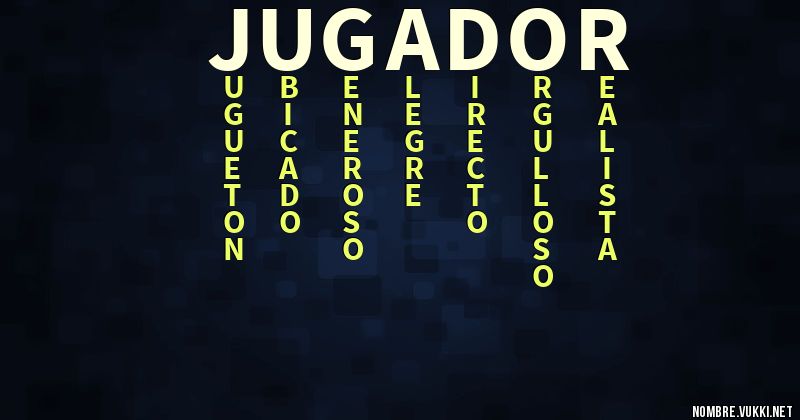 Qué significa jugador