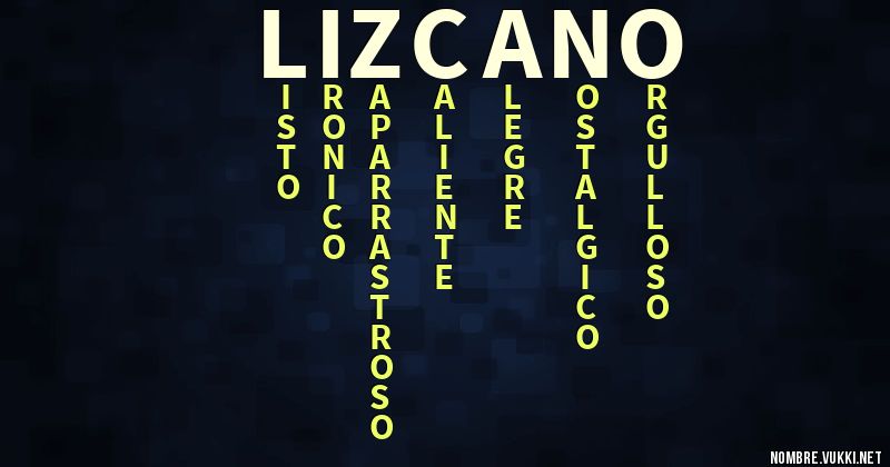 Qué significa lizcano