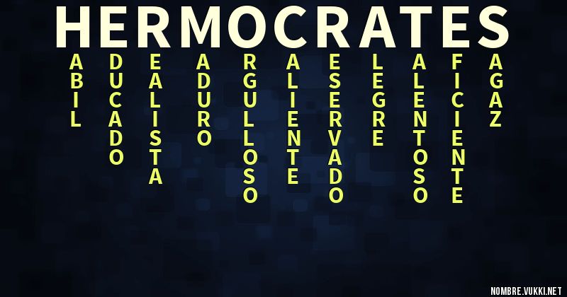 Qué significa hermocrates
